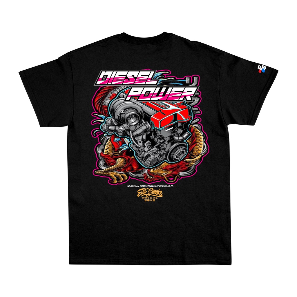 Jual KAOS BAJU DIESEL TURBO TSHIRT CUMI CUMI DARAT DIESEL POWER #1 ...