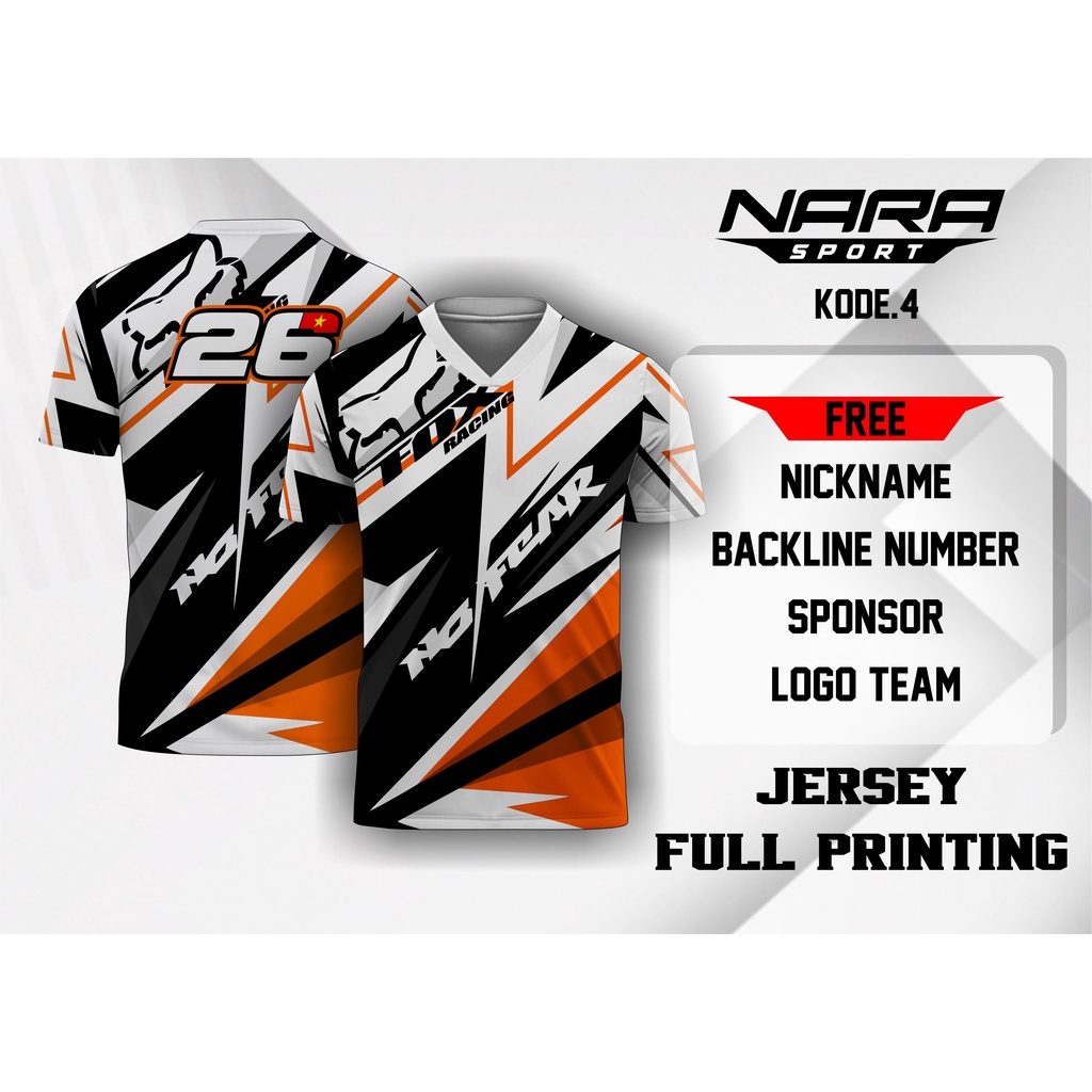Jual jersey racing team keren fullprinting bisa custom jersey racing ...