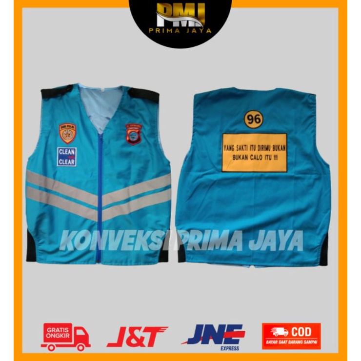 Jual ROMPI SDM POLRI LOGO PAKAI PEREKAT | Shopee Indonesia