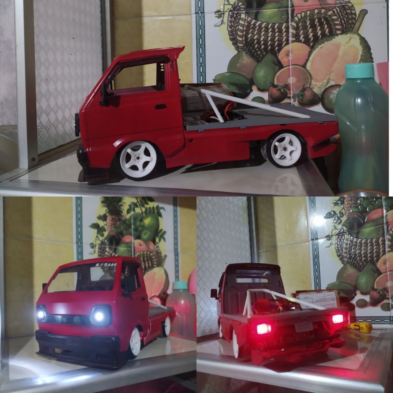 Jual chassis body kit wpl d12 modif upgrade | Shopee Indonesia