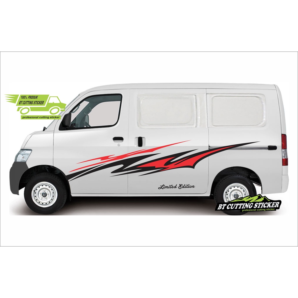Jual stiker granmax minibus sticker mobil gran max stiker gran max ...