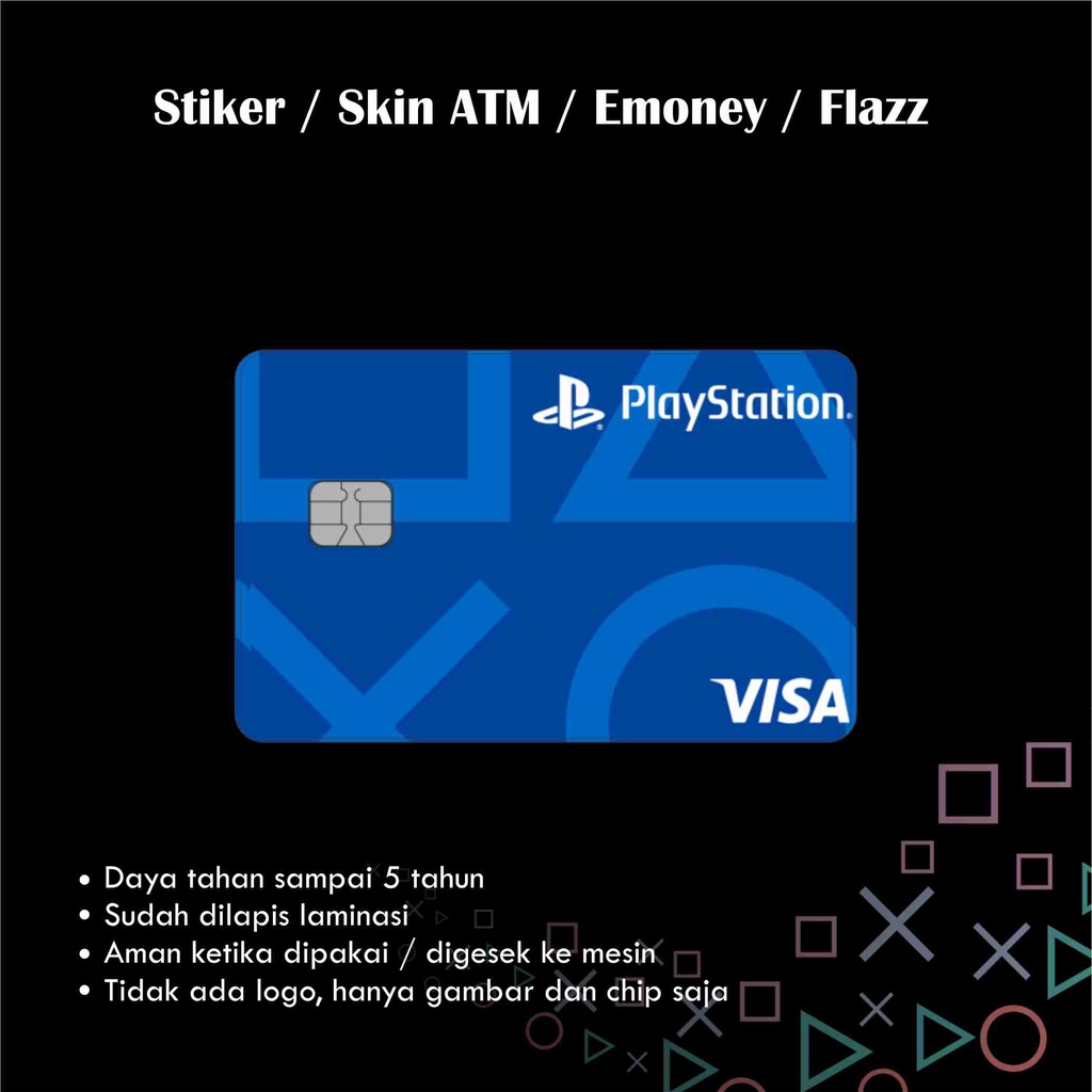 Jual Stiker ATM / Flazz / Emoney / Garskin / Skin Kartu Playstation | Shopee Indonesia