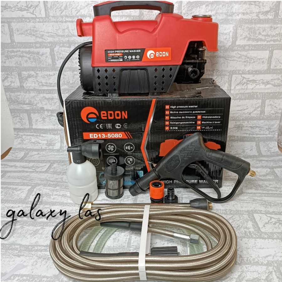 Jual MESIN CUCI STEAM MOTOR & MOBIL EDON ED13-5080 HIGH PRESSURE WASHER ...