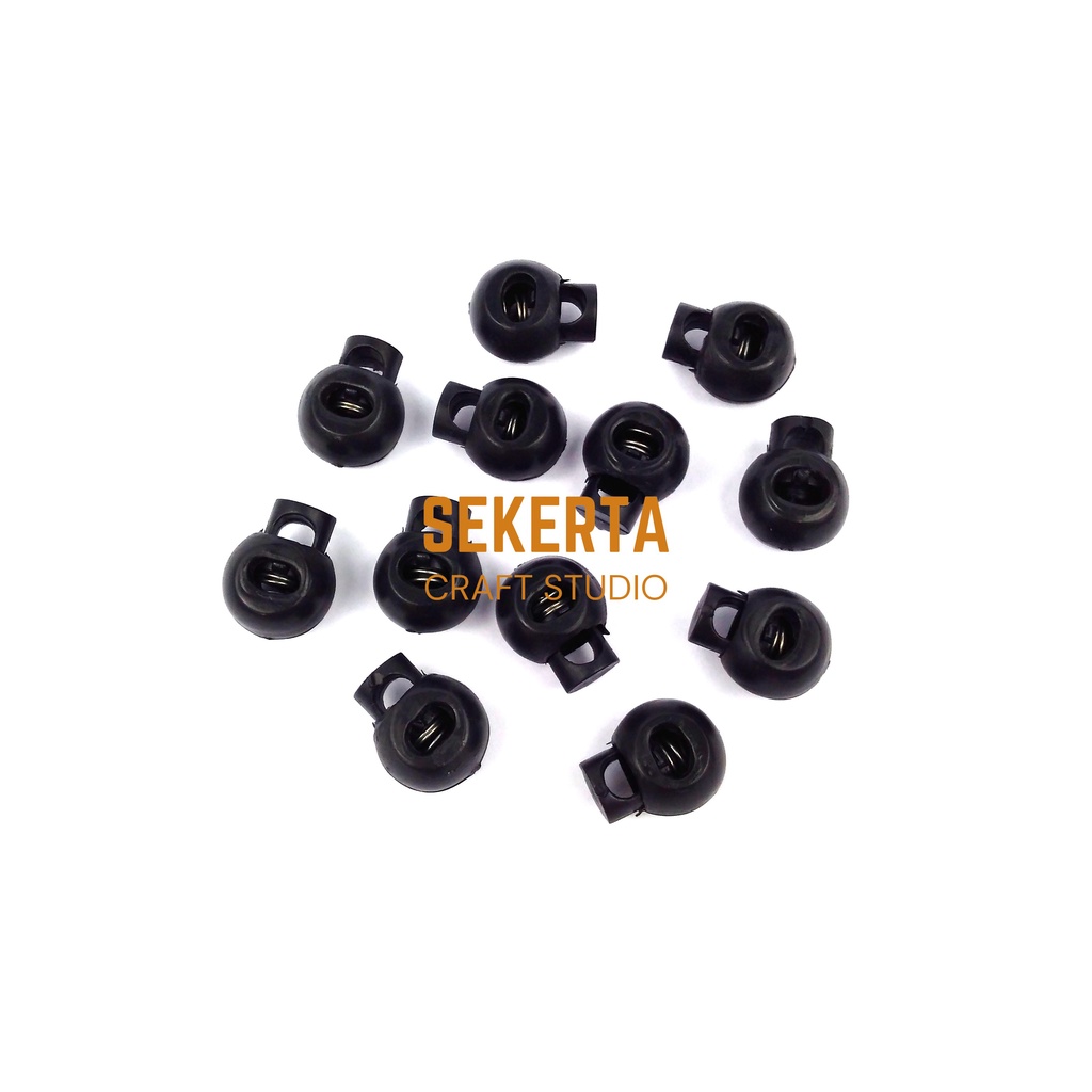 Jual Stopper Tali Model Bulat 100 Pcs | Shopee Indonesia