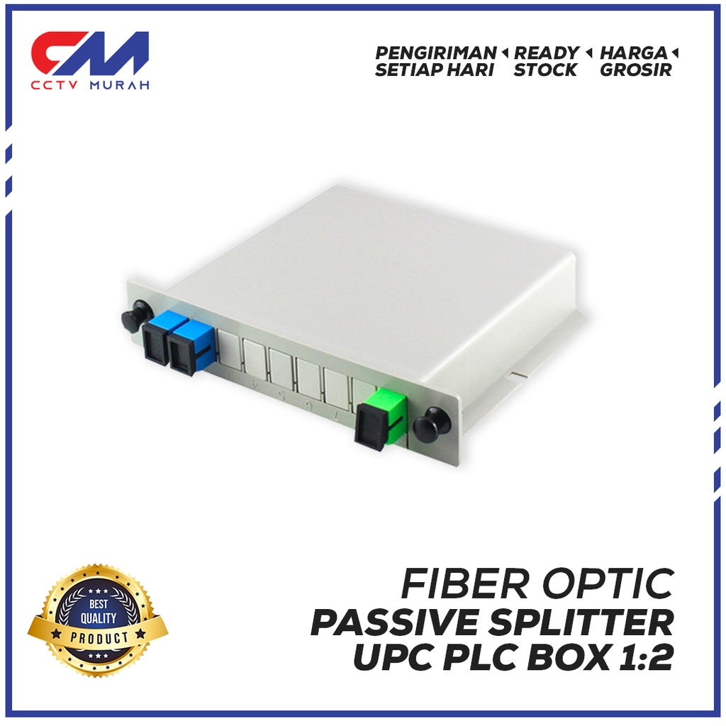 Jual PASSIVE SPLITTER PLC BOX 1:2,1:4,1:8,1:16 SC UPC Fiber Optic High ...
