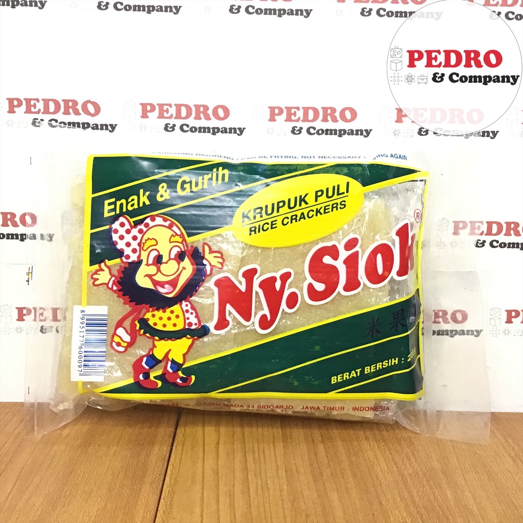 Jual Ny siok krupuk puli 200 gram - puli cracker | Shopee Indonesia
