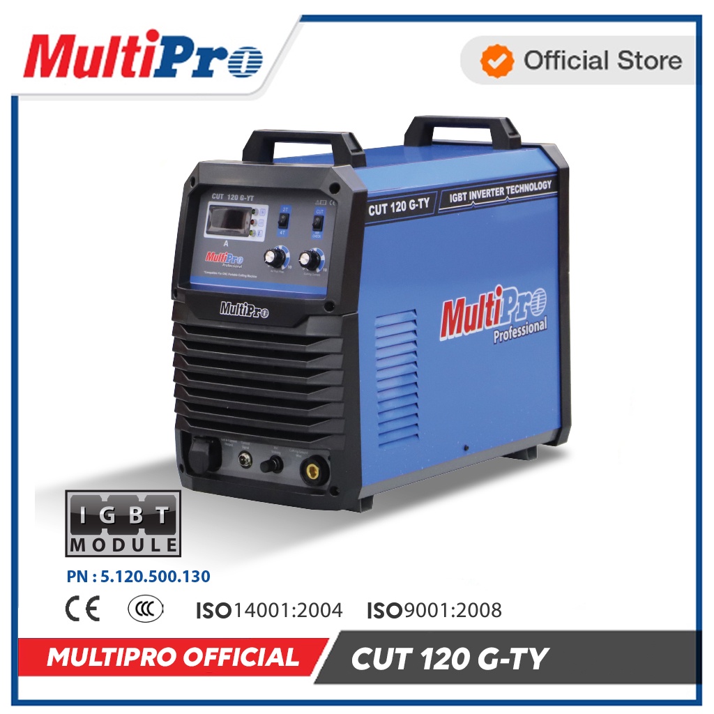 Jual MULTIPRO - MESIN LAS PLASMA - CUT 120 G-TY - GARANSI RESMI 1 TAHUN ...
