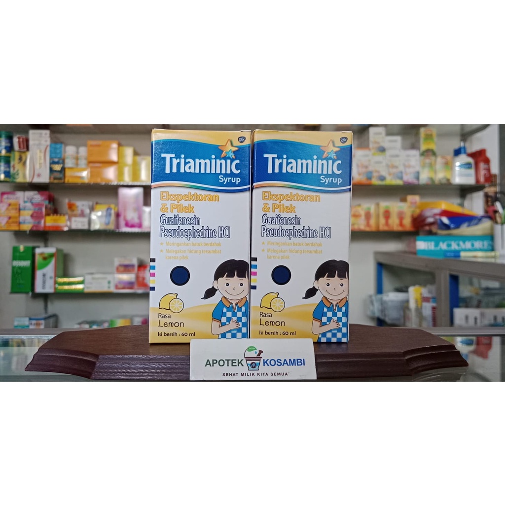Jual TRIAMINIC EKSPEKTORAN & PILEK SIRUP 60 ML (ORANGE) | Shopee Indonesia