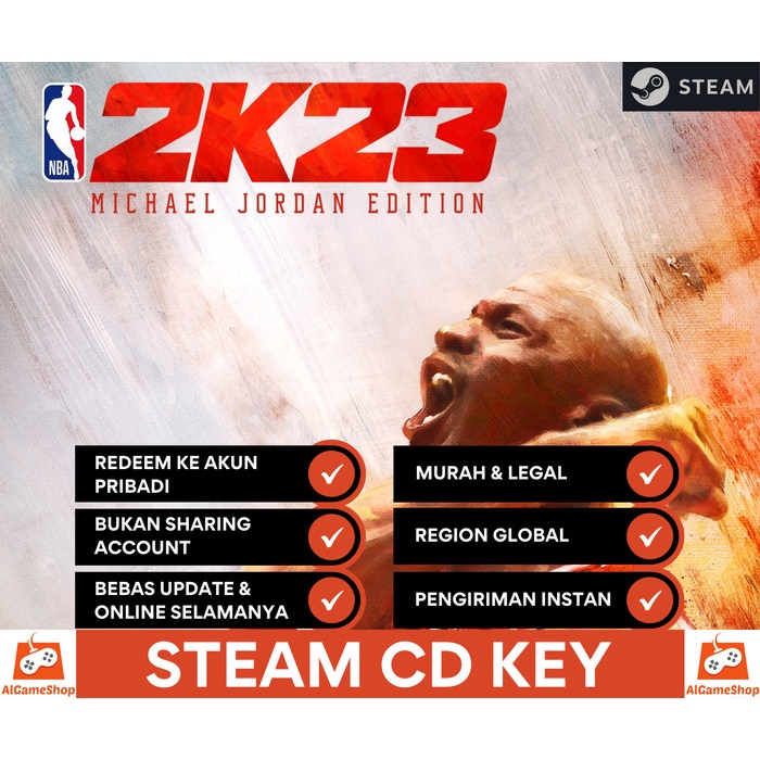 Jual NBA 2K23 Michael Jordan Edition Original PC Game Steam | Shopee Indonesia