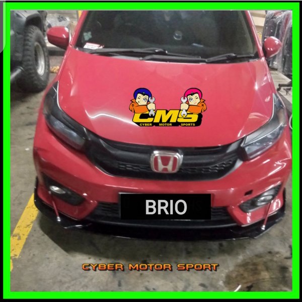 Jual Lips bumper depan honda brio . lips bumper universal. front lips ...