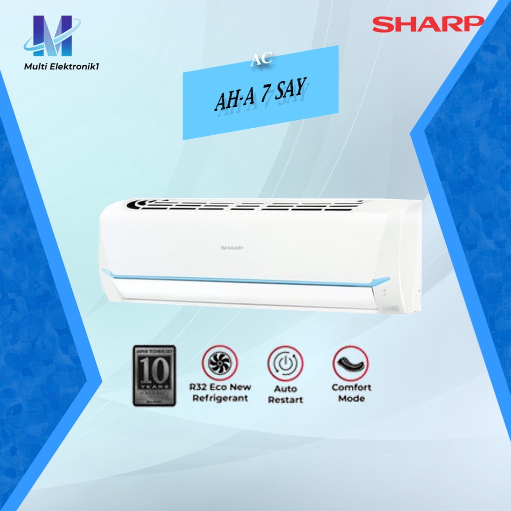 Jual AC Sharp 3/4 PK STANDARD AH 7 BEY | Shopee Indonesia