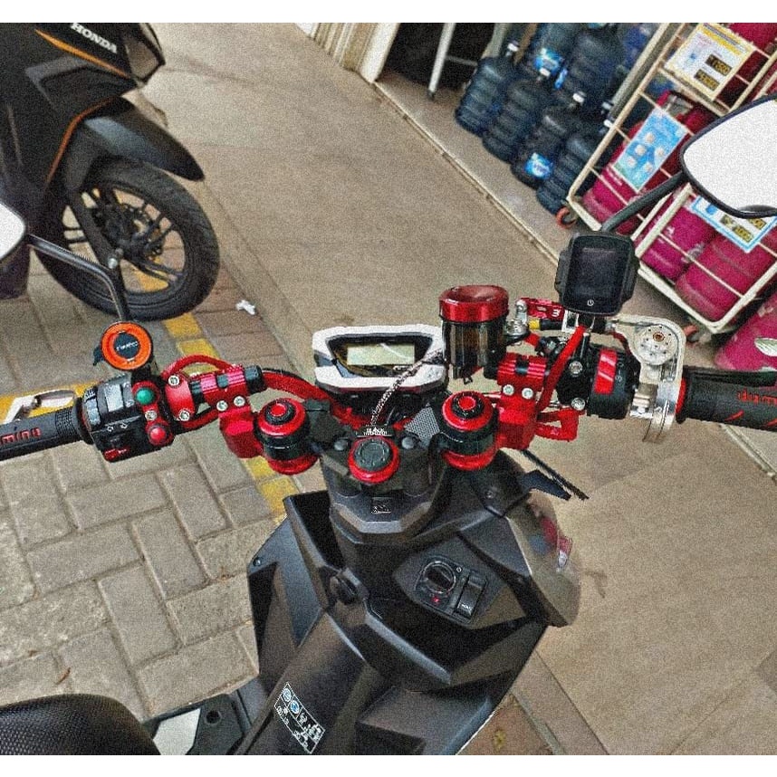Jual Stang Stank Jepit Lipat Robot Universal Motor Xride125 / Soul Gt ...