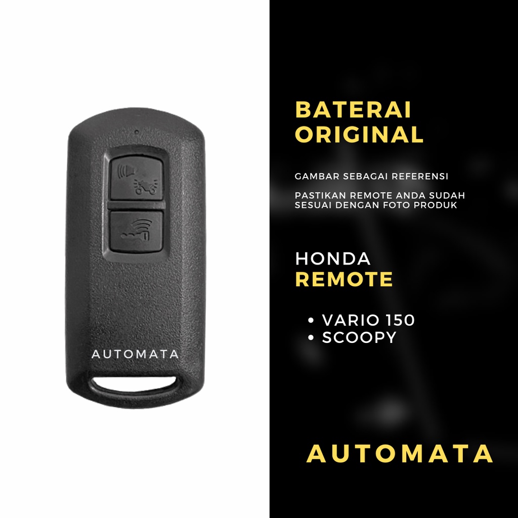 Jual Baterai Remote Kunci Keyless Honda Vario Scoopy Original Panasonic ...