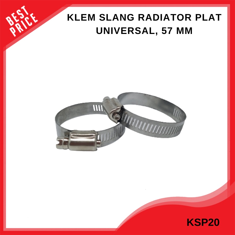 Jual Klem Selang Plat Hose Clamp ukuran 2 1/4" dim (57 mm) inch inci ...