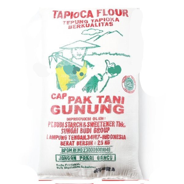 Jual TEPUNG TAPIOKA CAP PAK TANI GUNUNG 25KG REPACK | Shopee Indonesia