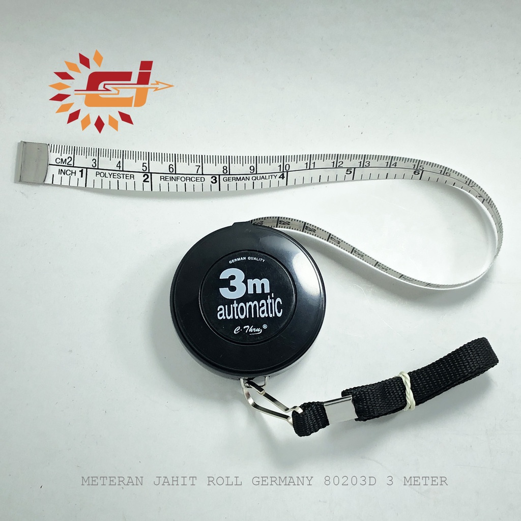 Jual Meteran Jahit Roll Germany 80203D 3 Meter | Shopee Indonesia