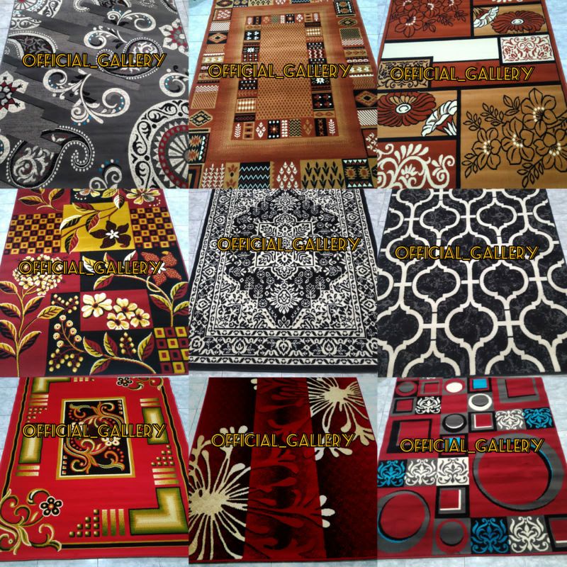 Jual Karpet Tikar Alas Lantai Permadani Moderno Ukuran 260x330 cm ...