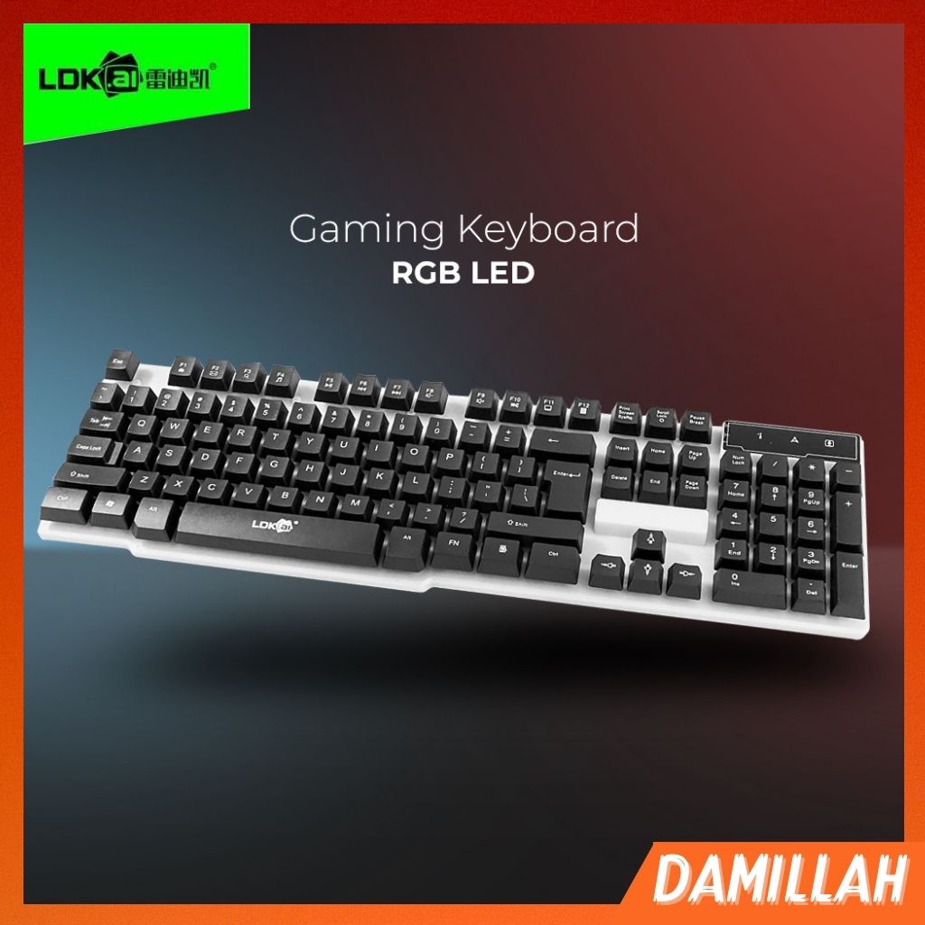 Jual Keyboard Gaming Mechanical AULA S-2022 BLACK–RGB Display Rainbow ...