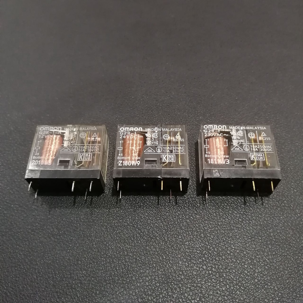 Jual Relay Omron G2R1 (5 Pin) 12VDC, 24VDC dan 230VAC | Shopee Indonesia