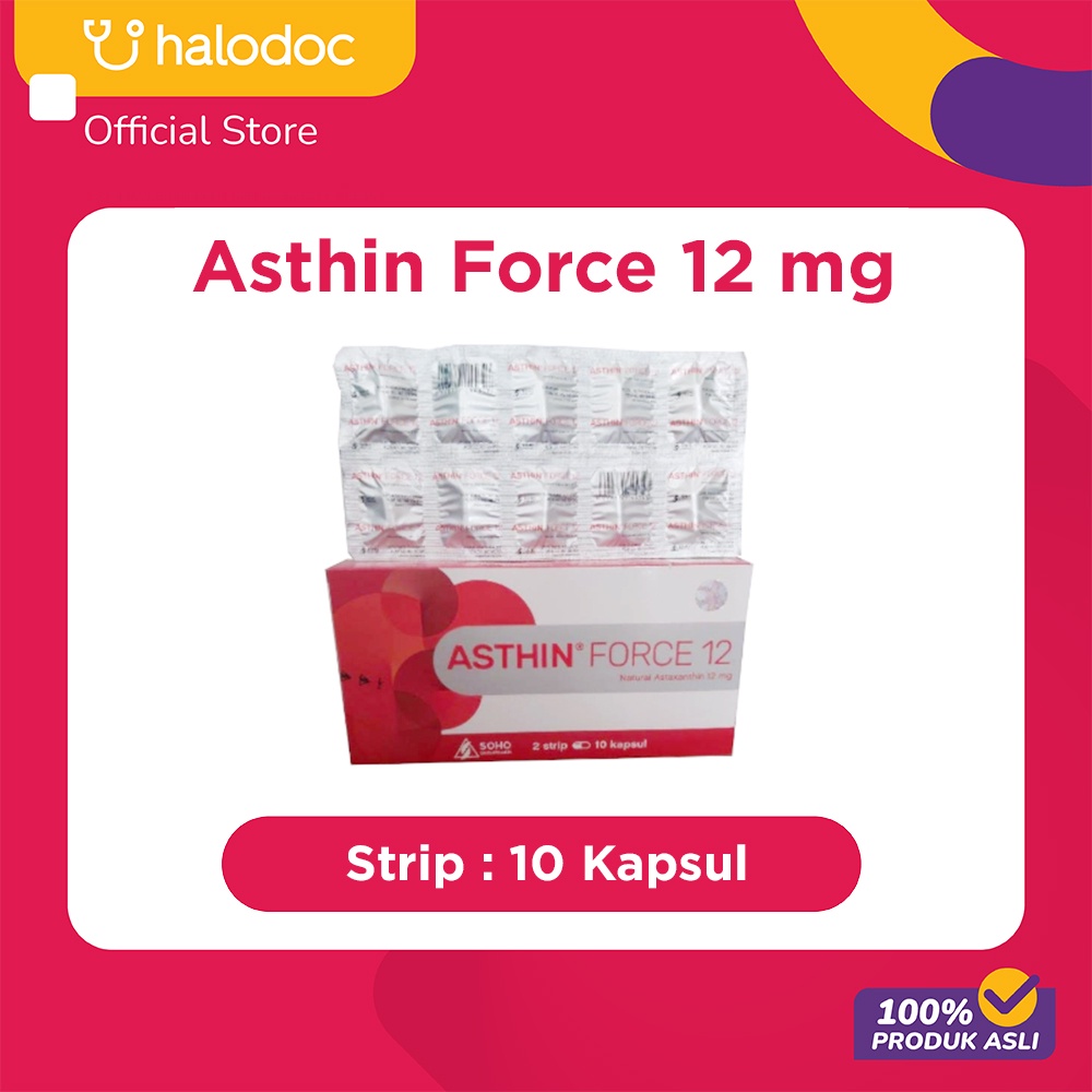 Jual Asthin Force 12 mg 10 Kapsul | Shopee Indonesia