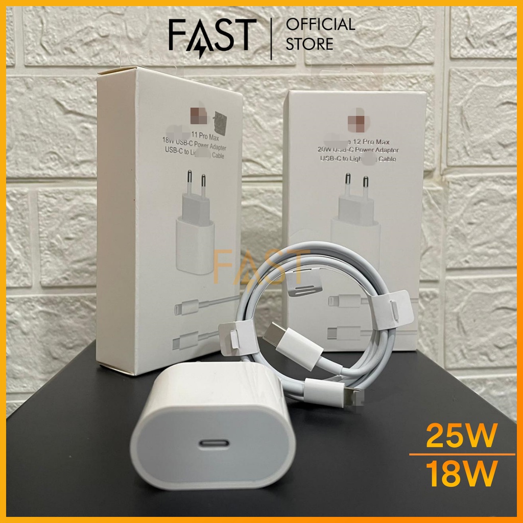Jual FAST CHARGER 25W 18W USB C TO LIGHT ORIGINAL FAST CHARGING ...