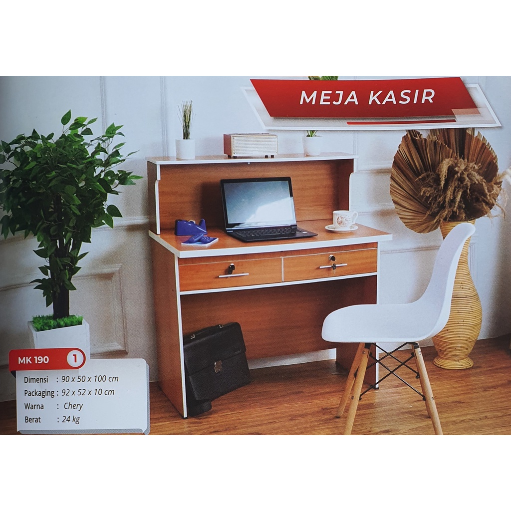 Jual Meja kasir kecil/kios/warung/kerja/toko/tulis/belajar/anak dewasa ...