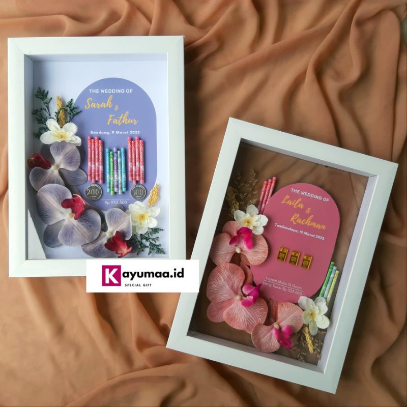 Jual BINGKAI MAHAR AKRILIK CUSTOM / FRAME MAHAR | Shopee Indonesia