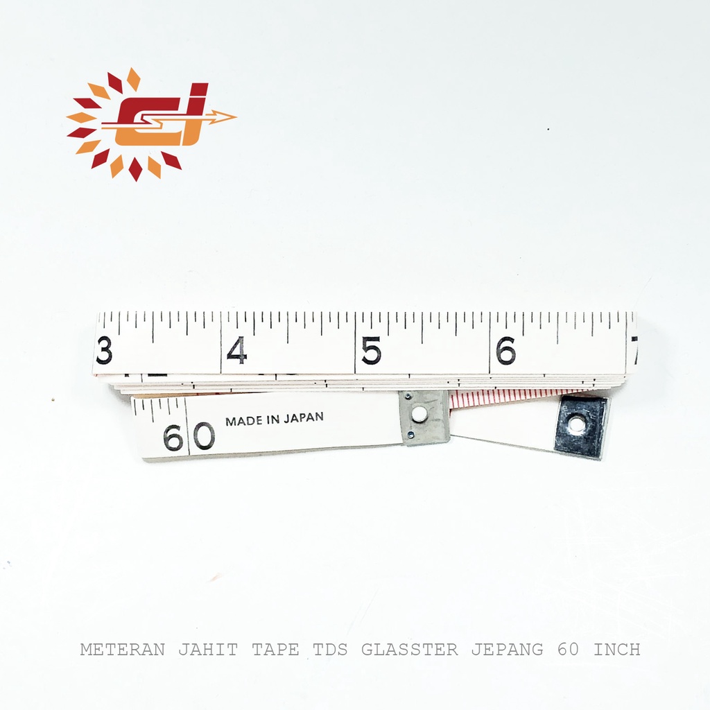 Jual Meteran Jahit Tape TDS Glasster Jepang 60 Inch | Shopee Indonesia