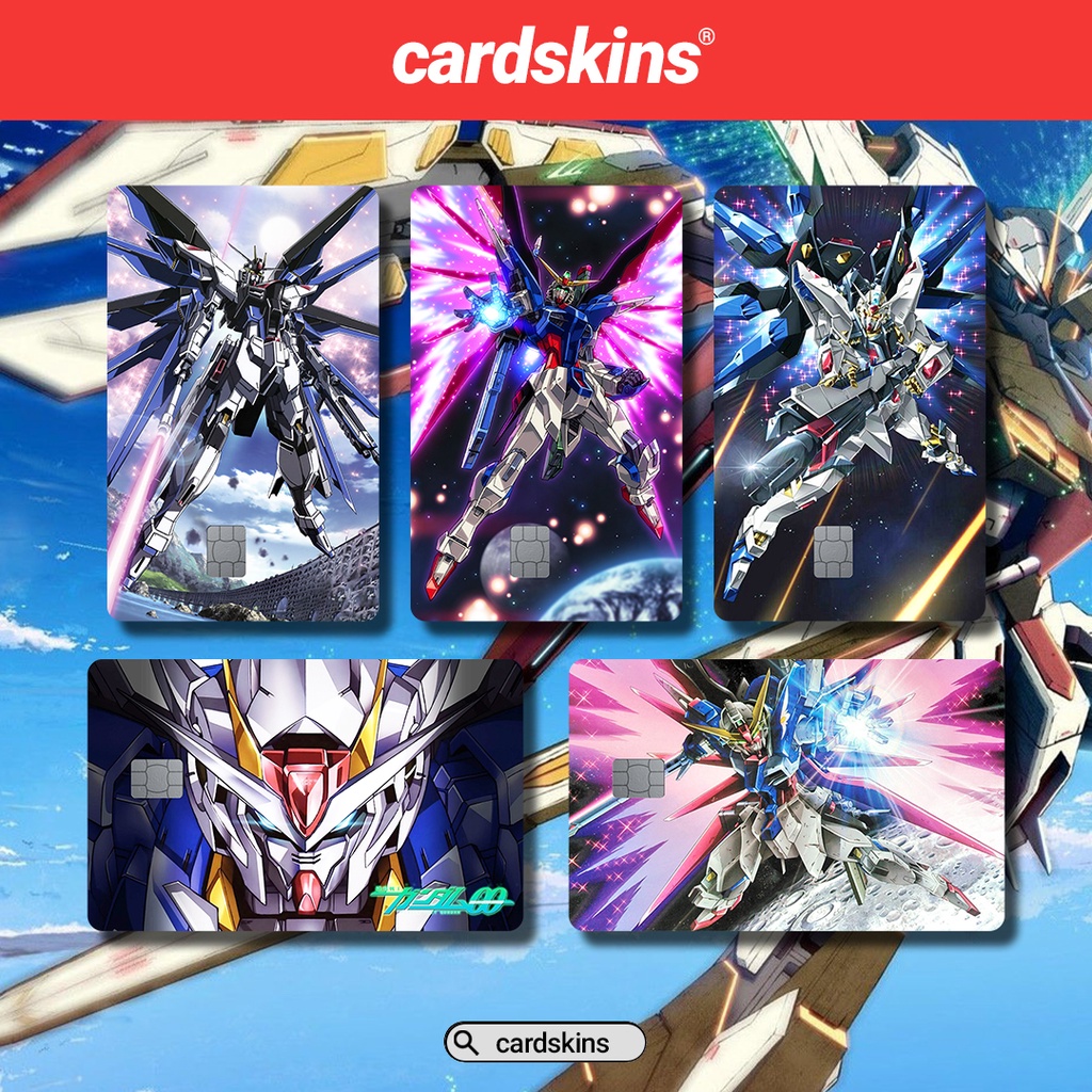 Jual GUNDAM SPECIAL HOLOGRAM | GARSKIN / STICKER KARTU ATM / SKIN KARTU ...