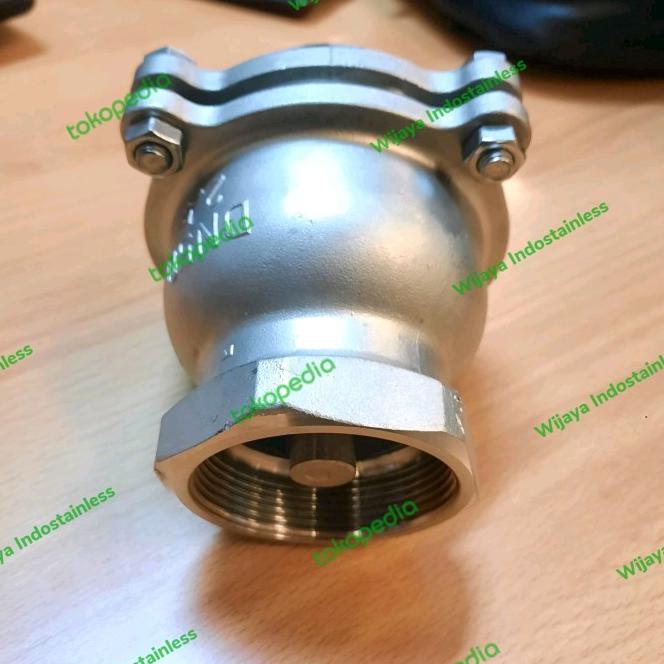 Jual Foot Valve Drat 4" Inch Stainless Ss 304 - Foot Valve Ss304 Dn100 ...