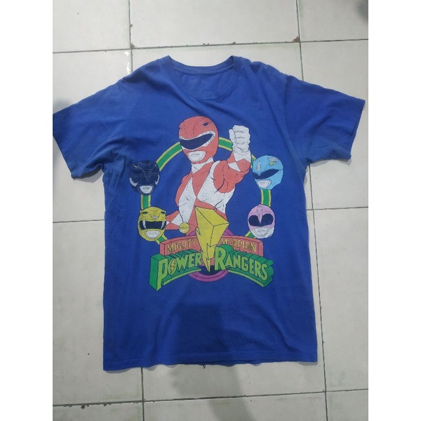 Jual Kaos Power Rangers Second (RARE) | Shopee Indonesia
