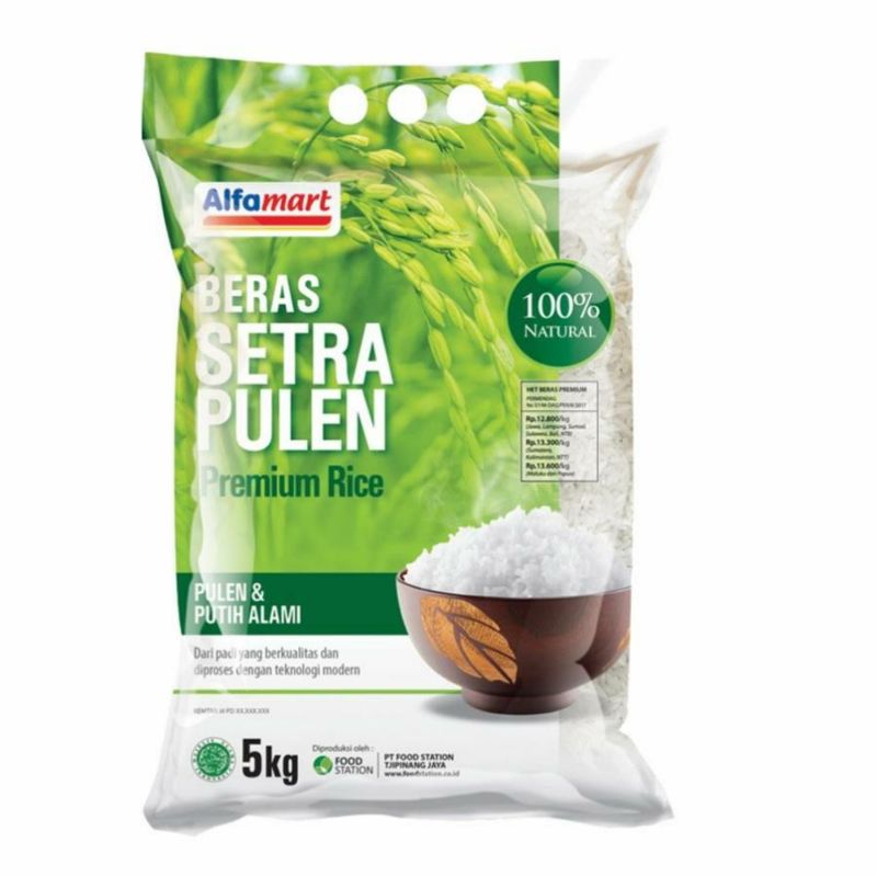 Jual Beras Alfamart Premium FS 5Kg | Shopee Indonesia