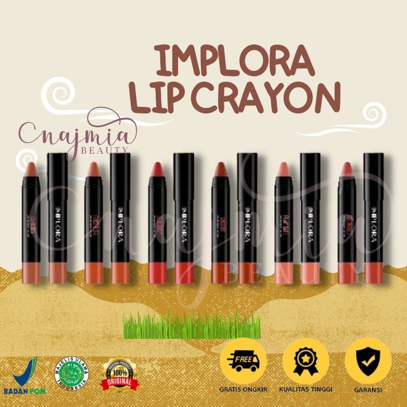 Jual implora lip crayon stain | Shopee Indonesia