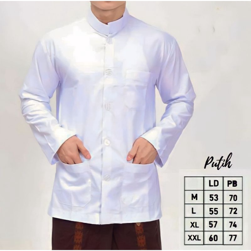 Jual Koko Haibah Polos Lengan Panjang | Koko Haibah Premium | Koko ...