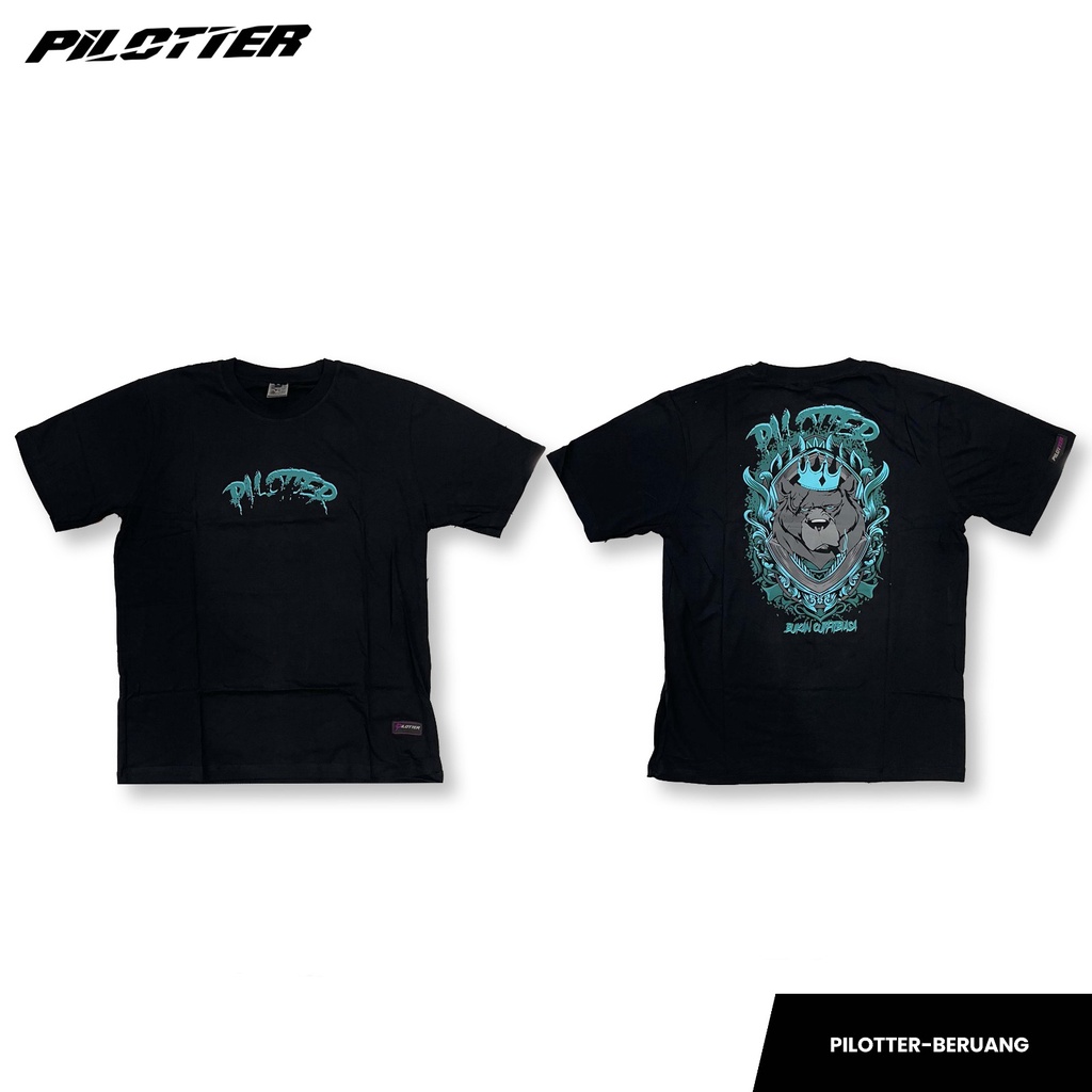 Jual Pilotter Kaos Beruang Simple Original Free Sticker | Shopee Indonesia