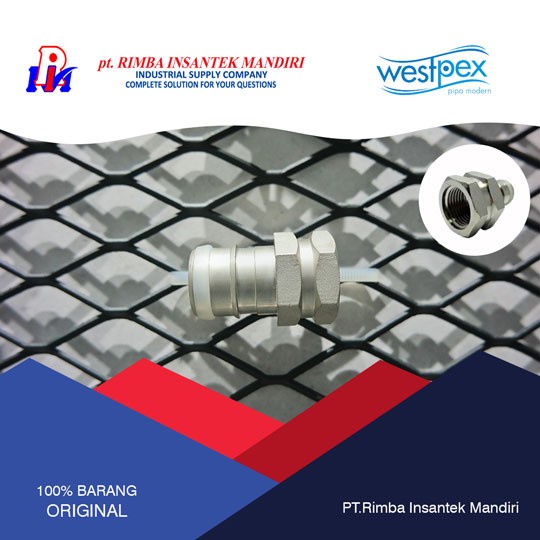 Jual WESTPEX Fitting Pipa Expander Copper Female Straight S20X 3/4F | Shopee Indonesia