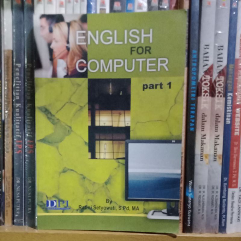 Jual English for Computer Part 1 Ratini Setyowati DPI Duta Publishing Indonesia Kode K-Kp 028 ...