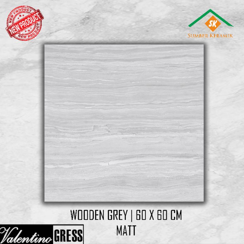 Jual Granite lantai 60x60 Wooden grey / Valentino gress / kw-1 / Matt ...