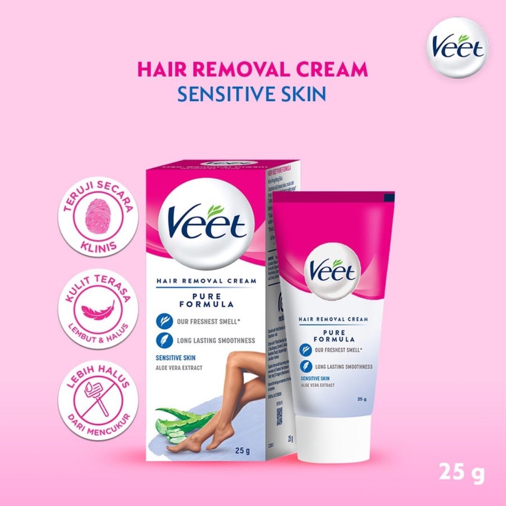 Jual Veet Normal 25 gr (Lotus Milk & Jasmine) | Shopee Indonesia
