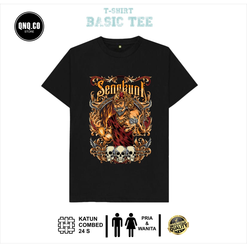 Jual KAOS WAYANG SENGKUNI COTTON COMBED 24S PRIA DAN WANITA KAOS KEREN ...