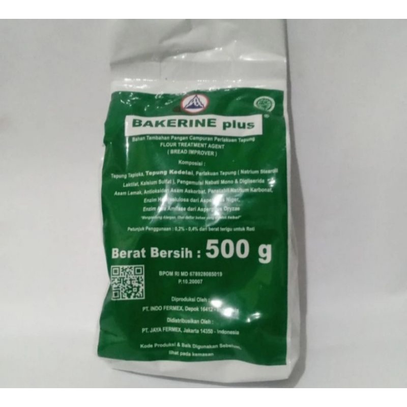 Jual Bread improver bakerine plus/pelembut roti 500gr | Shopee Indonesia