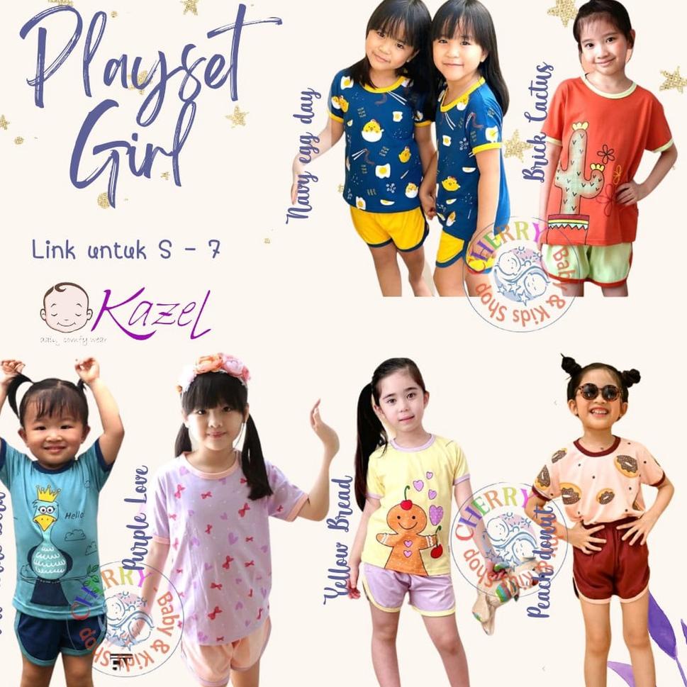 Jual PALING DIMINATI Kazel x Zebe Playset Girl Motif S - 9 part 1 CBKS ...