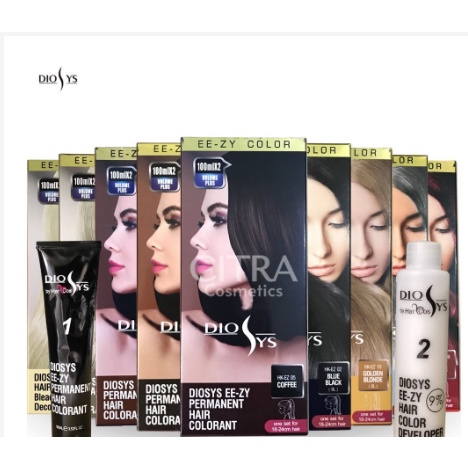 Jual DIOSYS HAIR COLOR PERMANENT 45ML | Shopee Indonesia