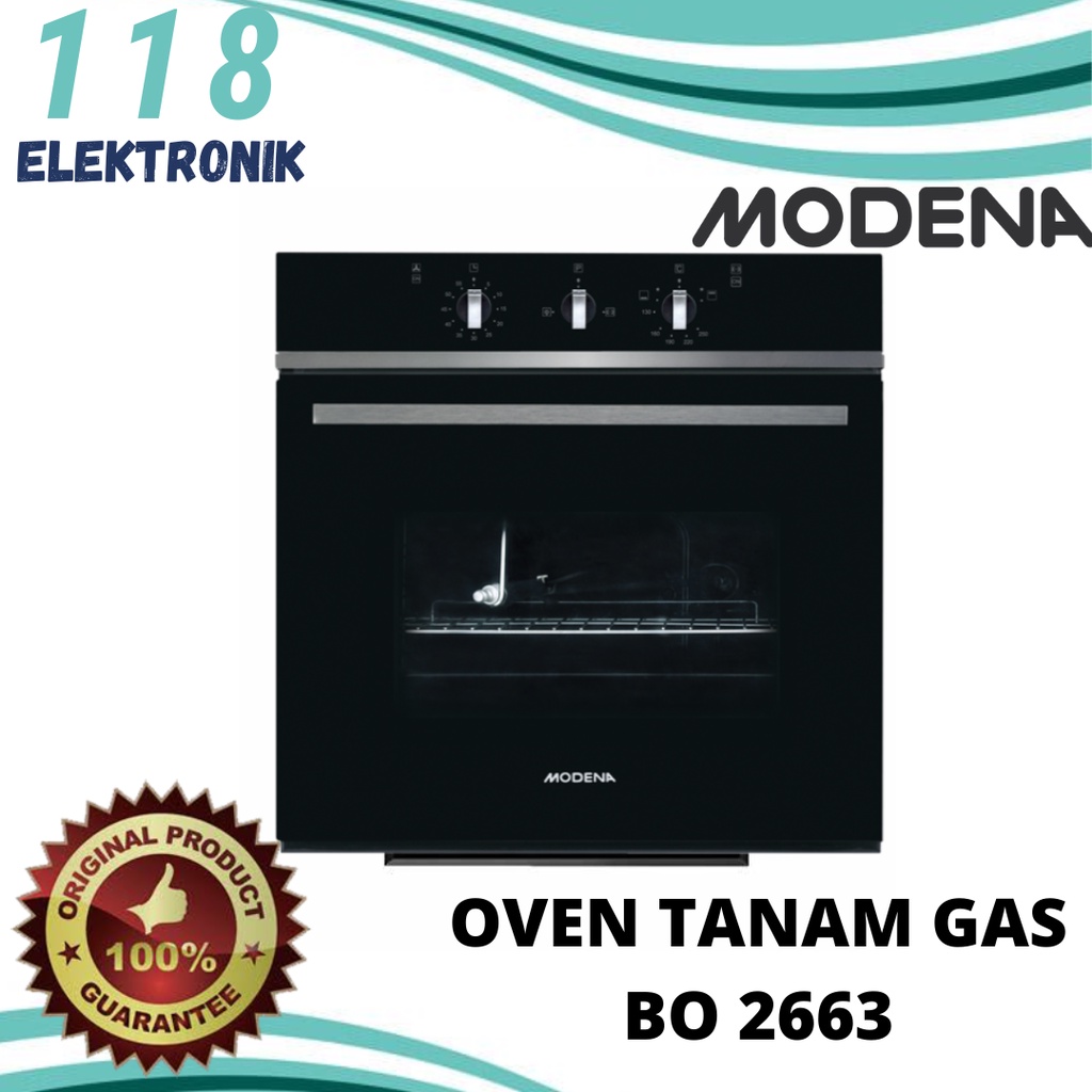 Jual Modena Oven Gas Tanam BO 2663 | Shopee Indonesia