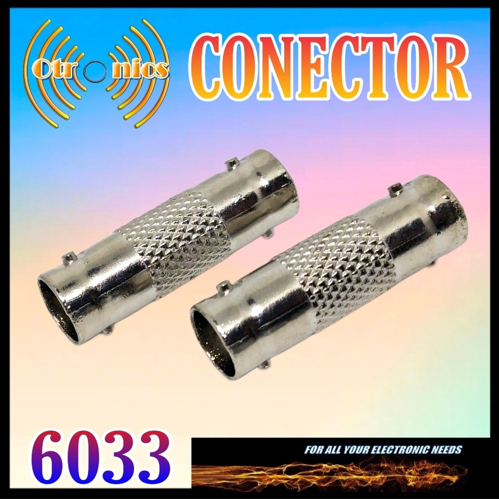 Jual Conector I BNC / Conector Sambungan I BNC / Conector Double BNC ...
