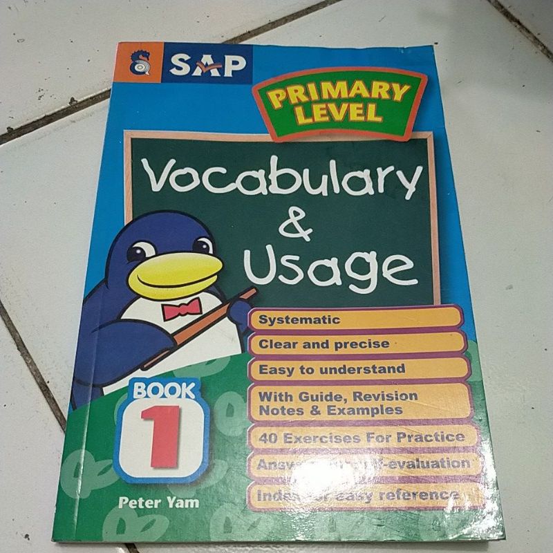 Jual Original VOCABULARY & USAGE PRIMARY LEVEL BOOK 1 | Shopee Indonesia