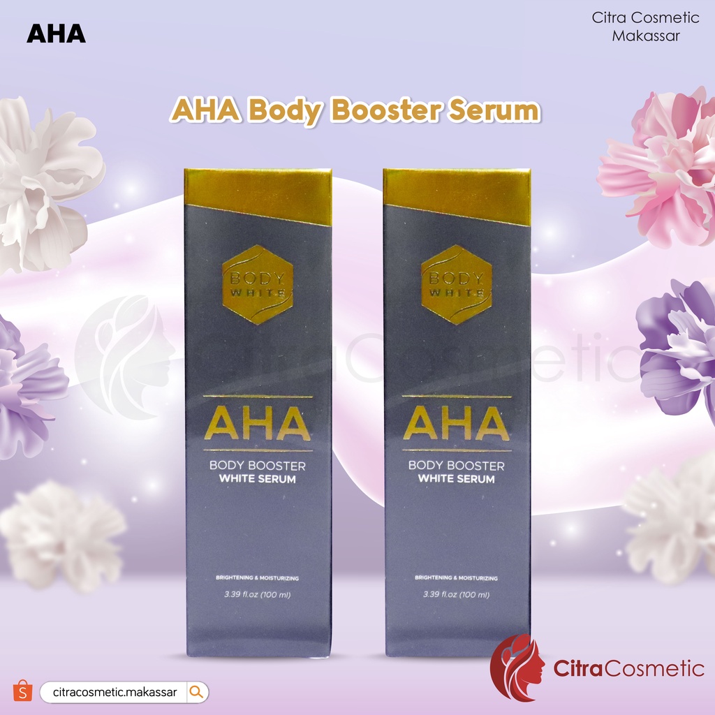 Jual ️CitraCosmetic ️ Body White AHA Body Booster White Serum 100 Ml | 30 Ml | Shopee Indonesia