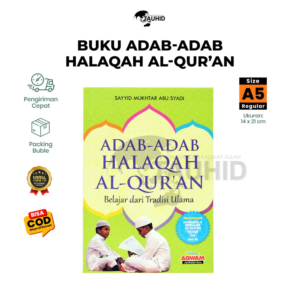 Jual Buku Adab-adab Halaqah Al-Qur'an - Buku Agama Islam - Buku Adab Berhalaqah Alquran - Aqwam ...