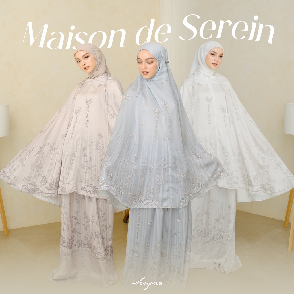Jual Senja.id Mukena Alat Solat Maison De Serein 2 In 1 Pray-Set ...