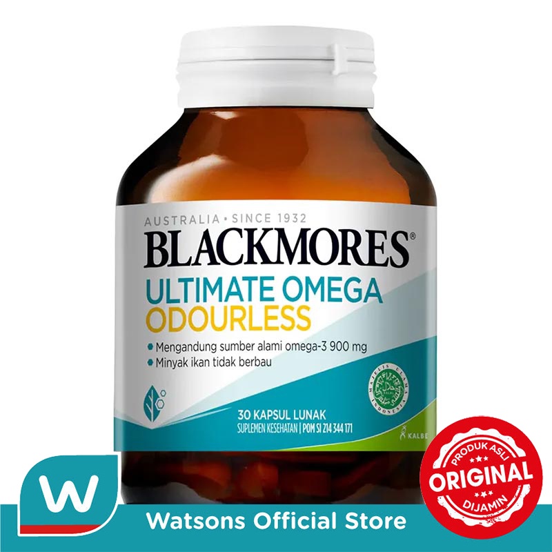 Jual BLACKMORES Ultimate Omega Odourless 30'S | Shopee Indonesia